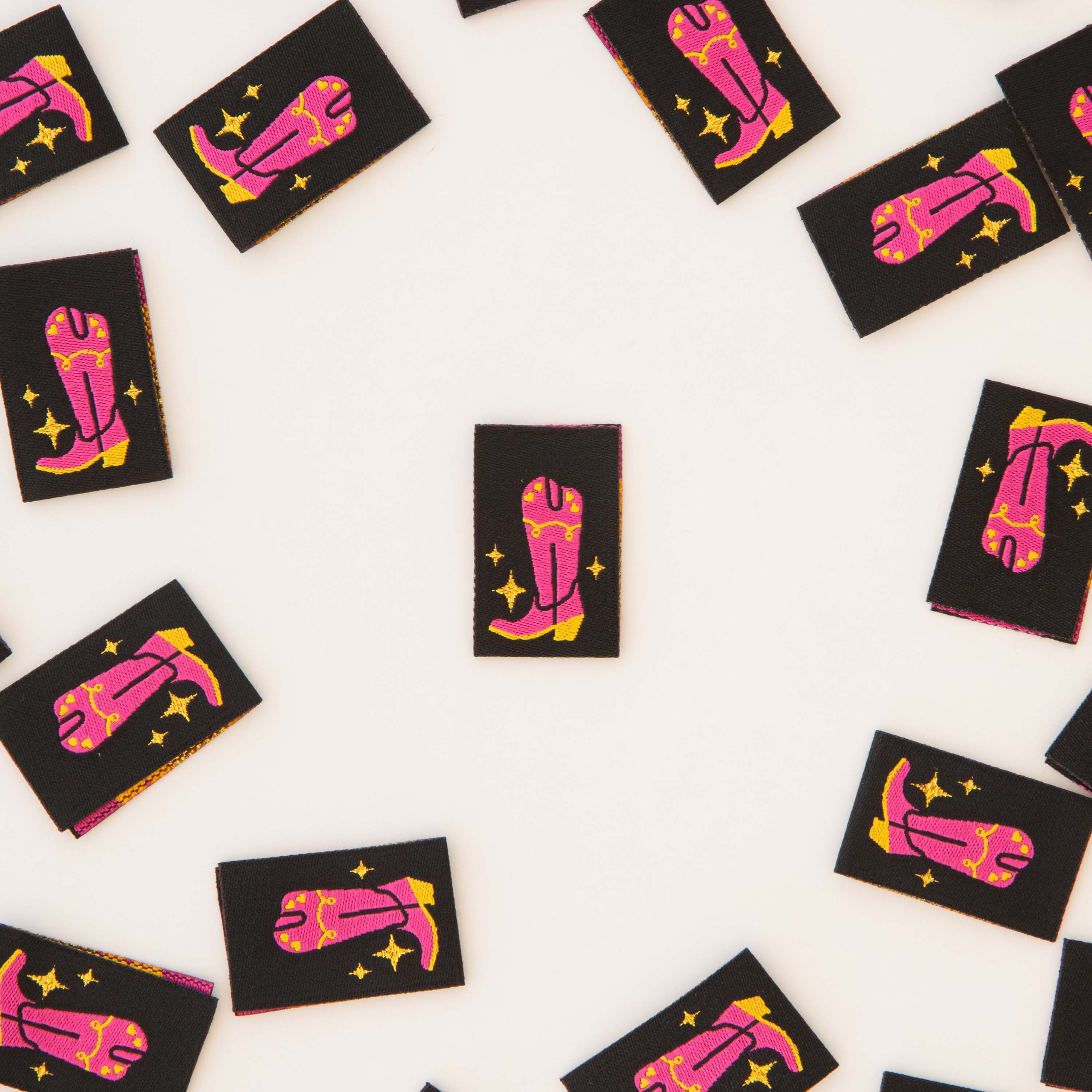 Cowboy Boot Woven Labels – Sarah Hearts