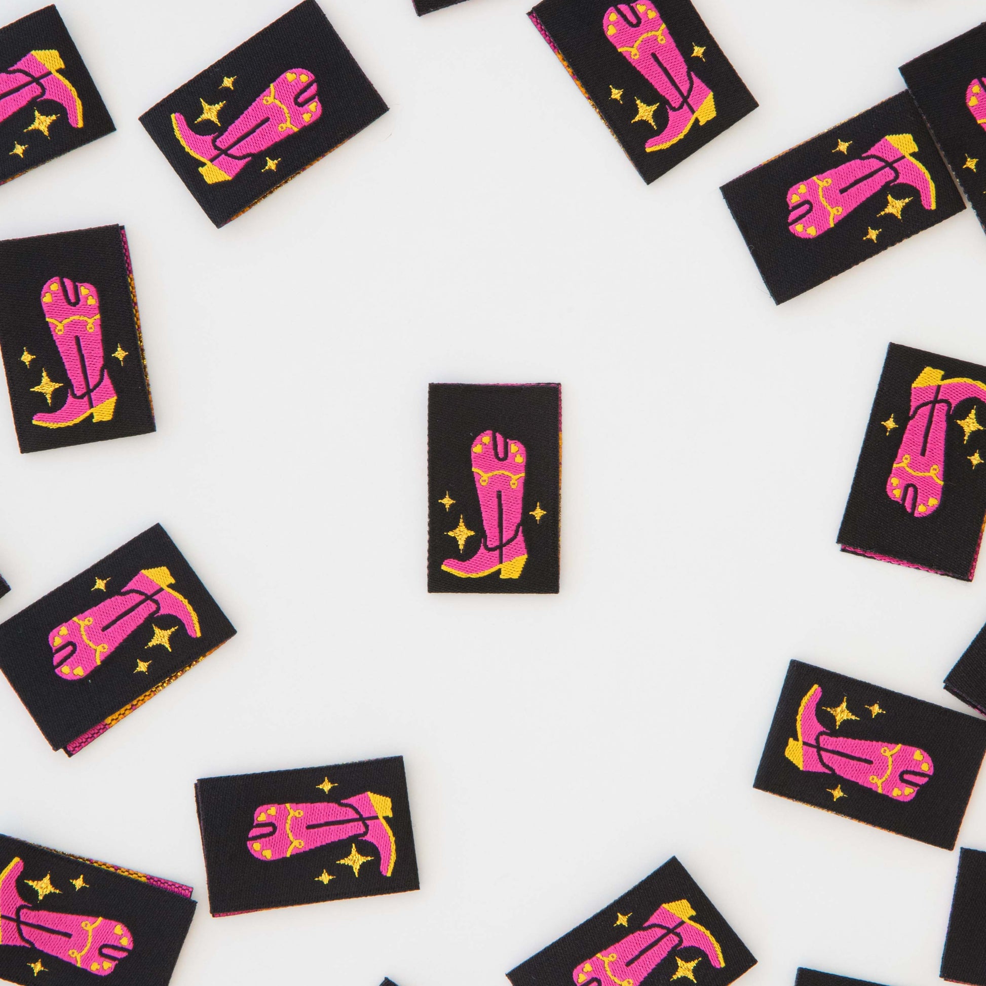 Cowboy Boot Woven Sewing Labels – Sarah Hearts