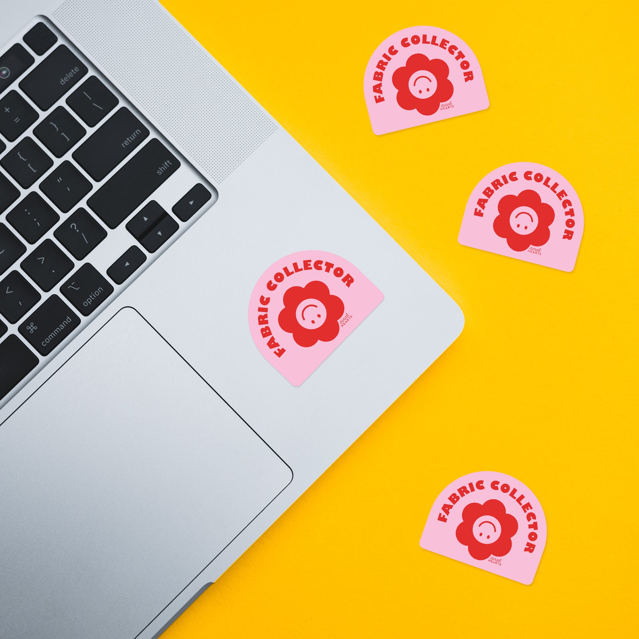 Fabric Collector Sticker – Sarah Hearts