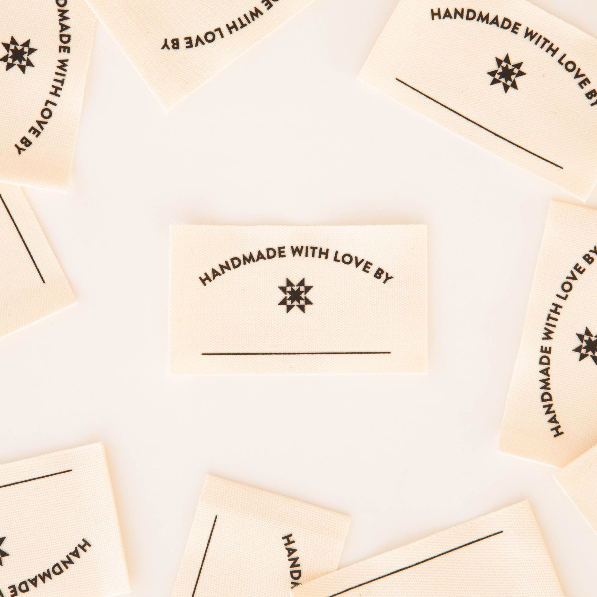 Handmade with Love Organic Cotton Write-In Labels – Sarah Hearts