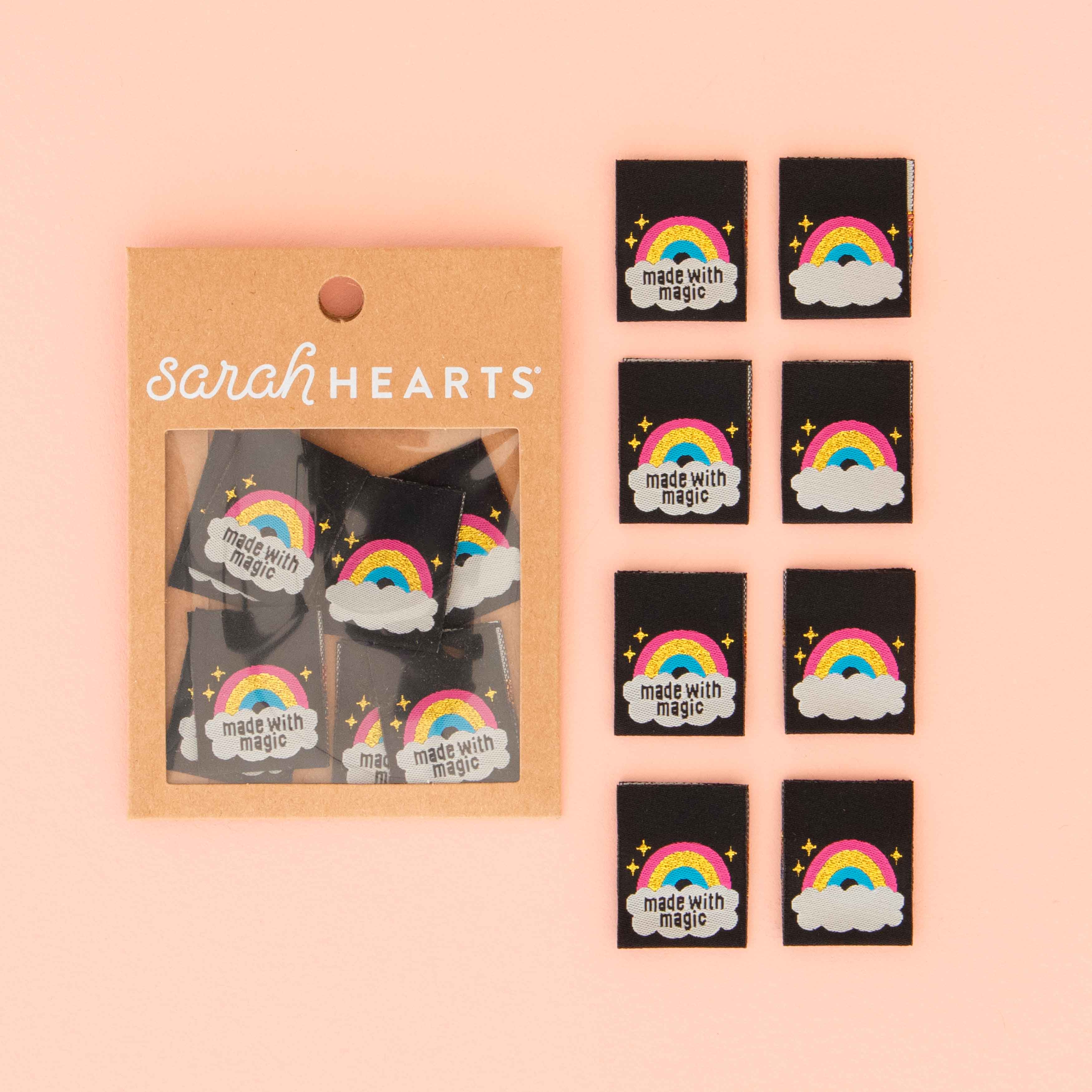 Made with Magic Woven Labels – Sarah Hearts