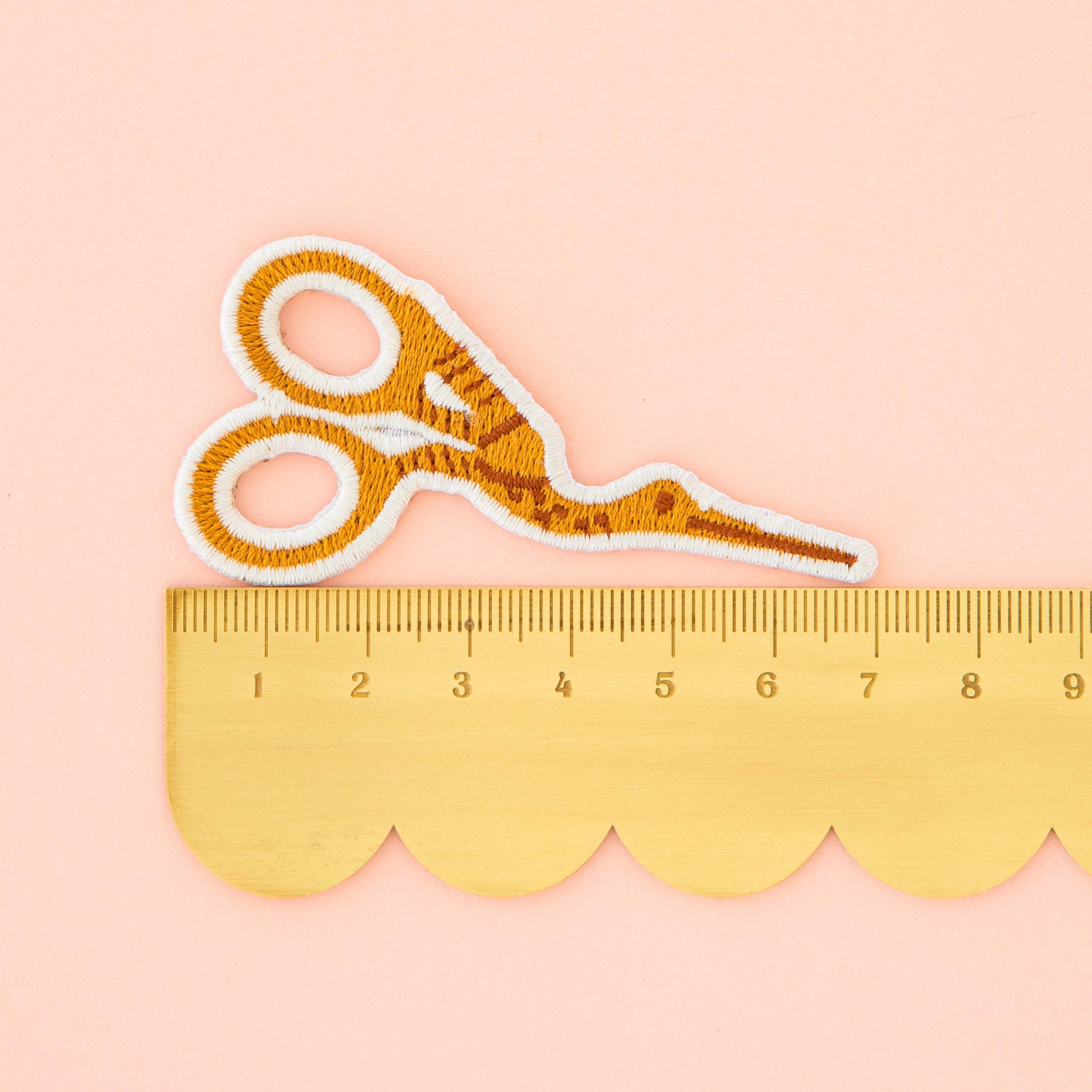 Stork Scissor Iron-On Patch – Sarah Hearts