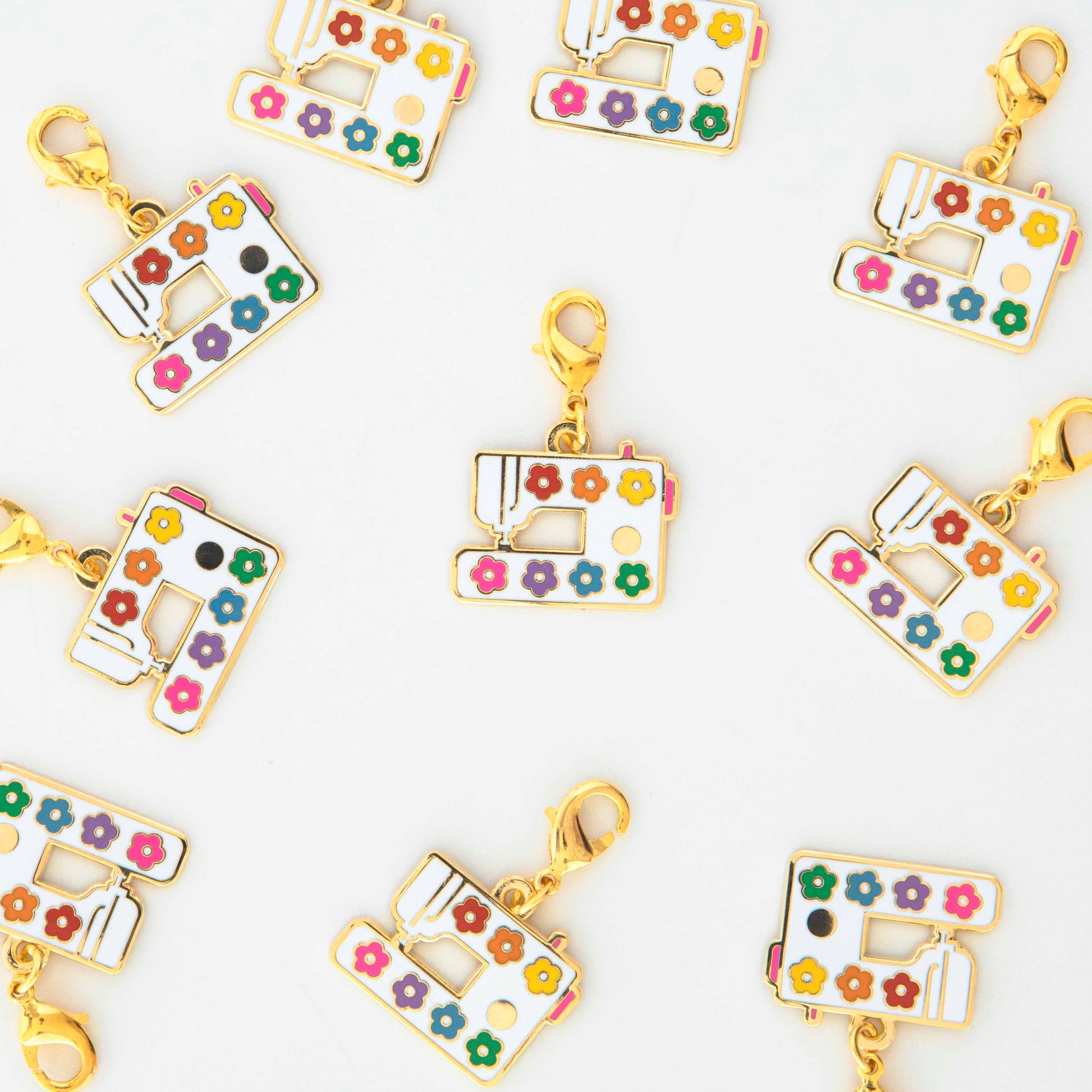 Sewing Machine Zipper Charm – Sarah Hearts