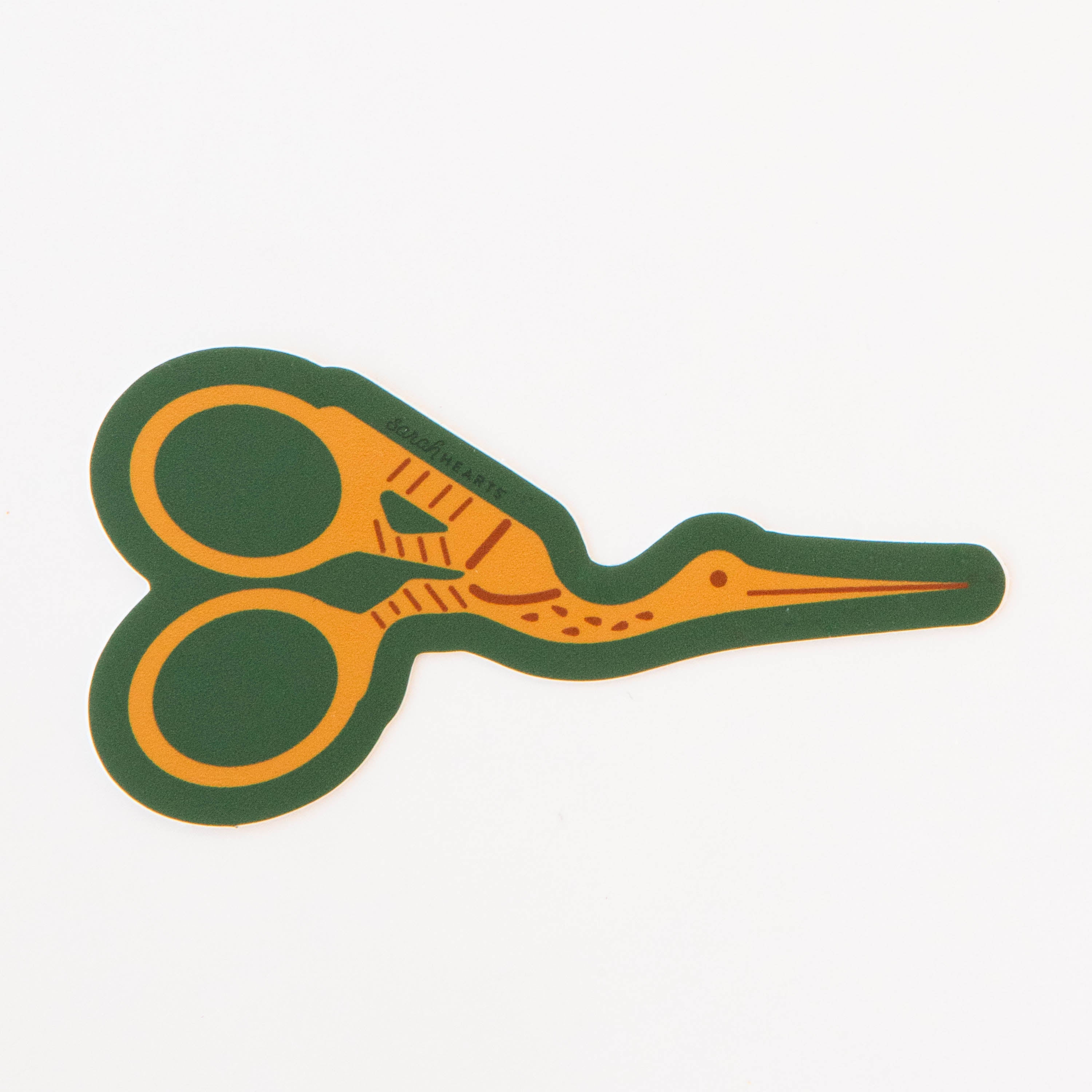Stork Scissors Sticker – Sarah Hearts