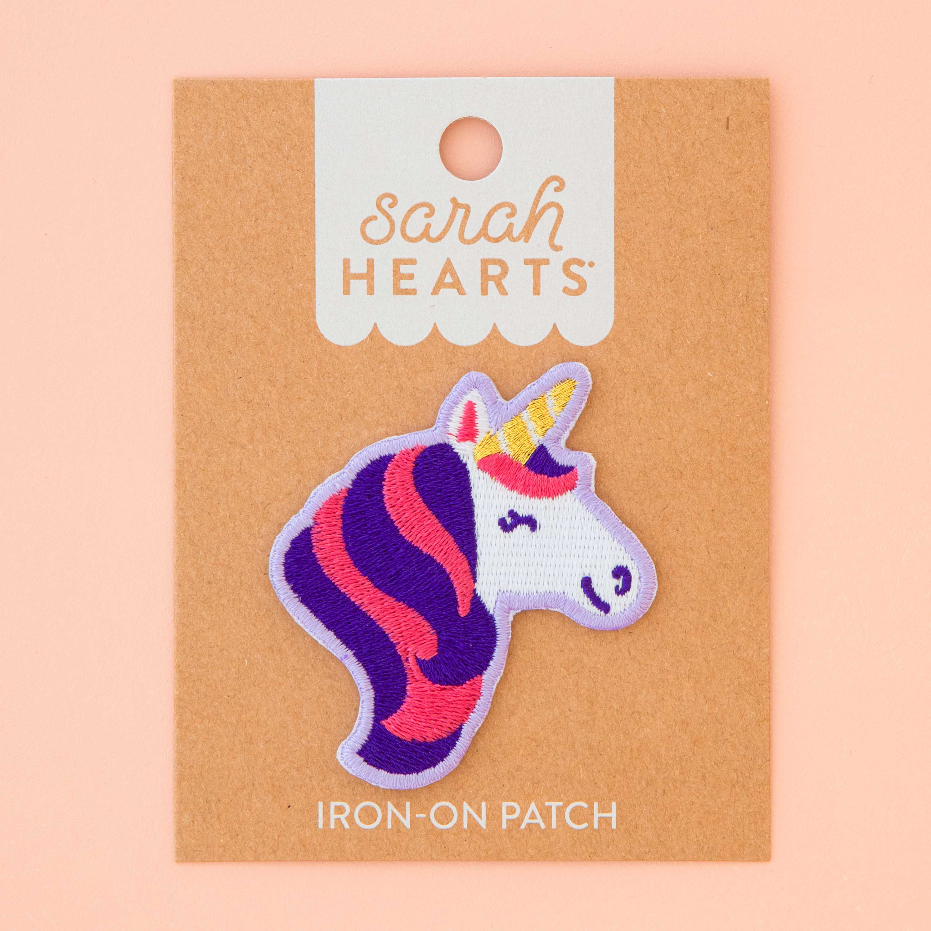 Unicorn Iron-On Patch – Sarah Hearts