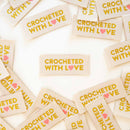 Crocheted with Love Woven Labels – Sarah Hearts